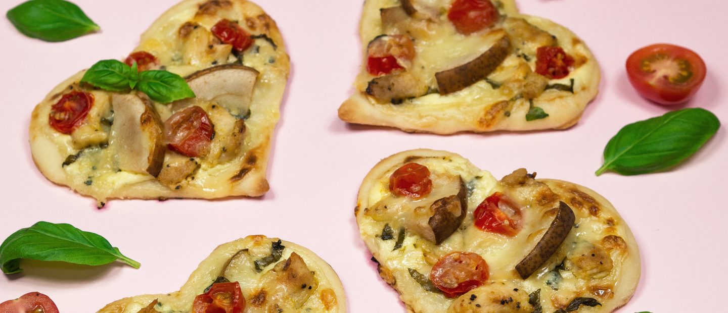 Ystävänpäivän pikkupizzat